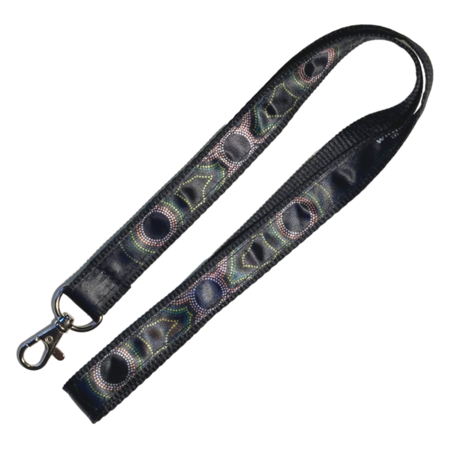 Lanyard 15mm Satin Sublimated and stitched on to 20mm Thick Polyester ...