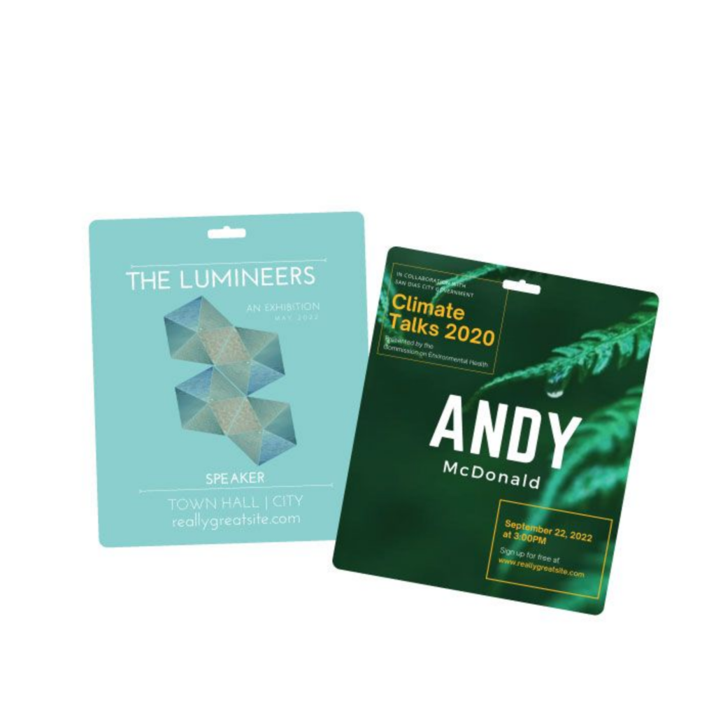Conference Name Tags, Holders & Eco-friendly Badges | Express Lanyards