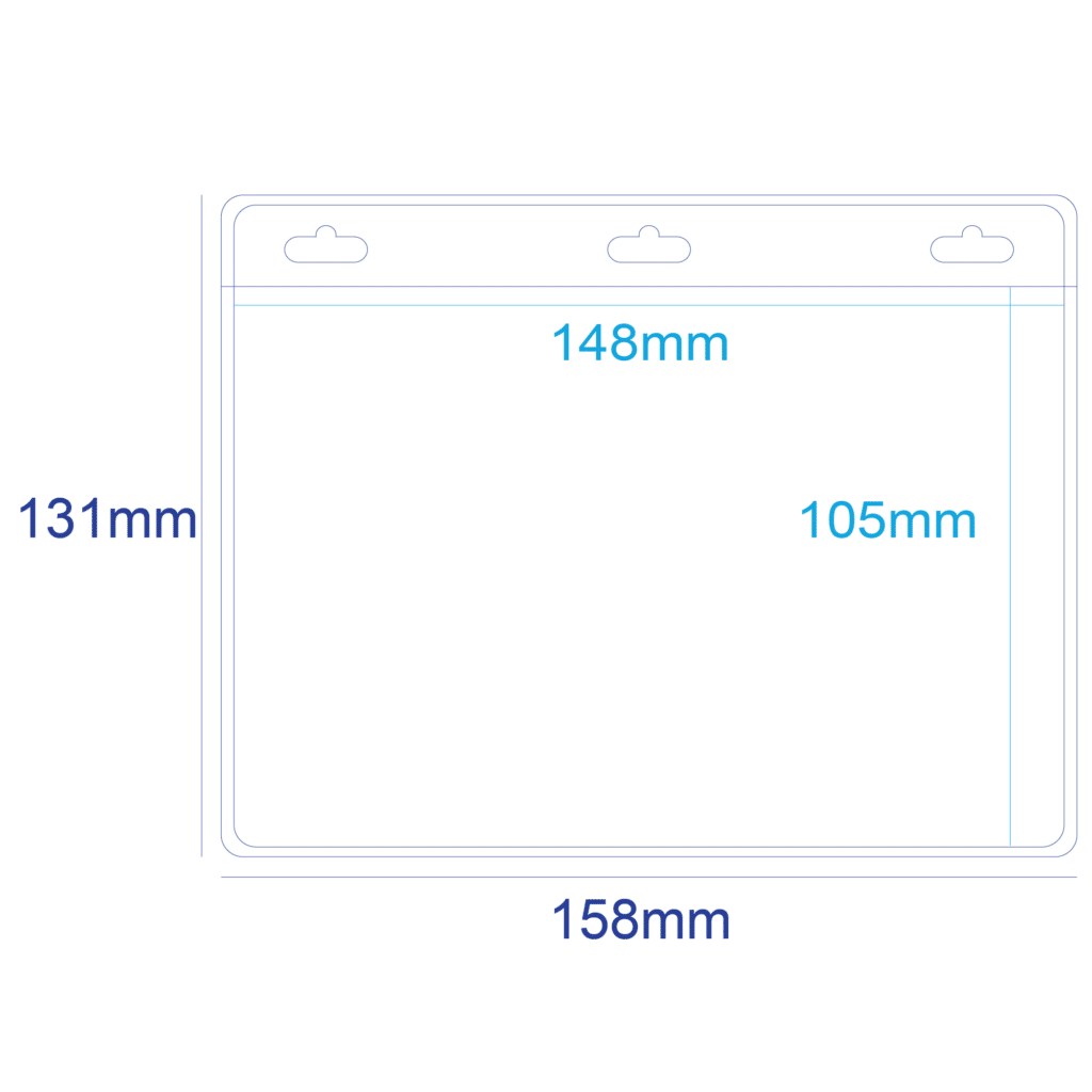 PVC Name Tag Holders | Express Lanyards