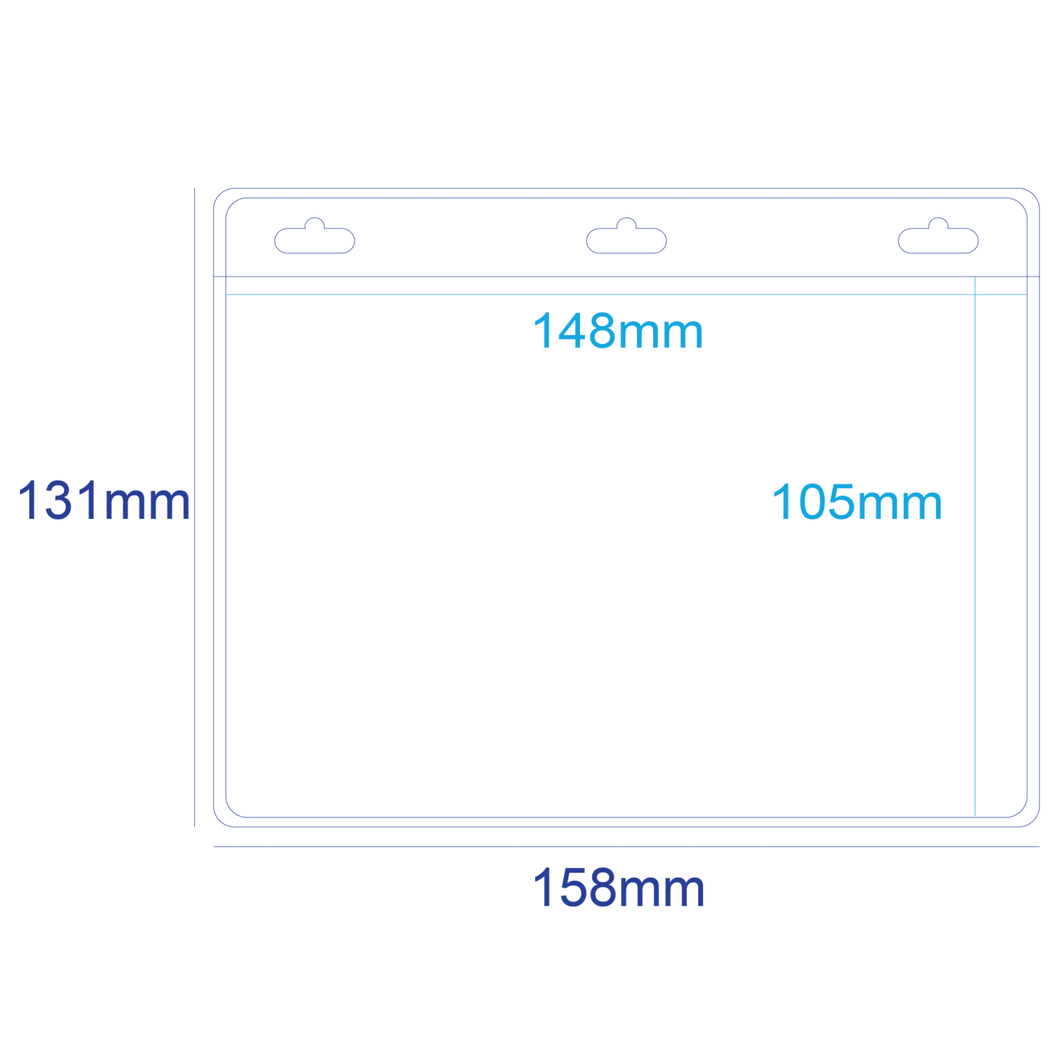 Large PVC Holders Archives - Express Lanyards