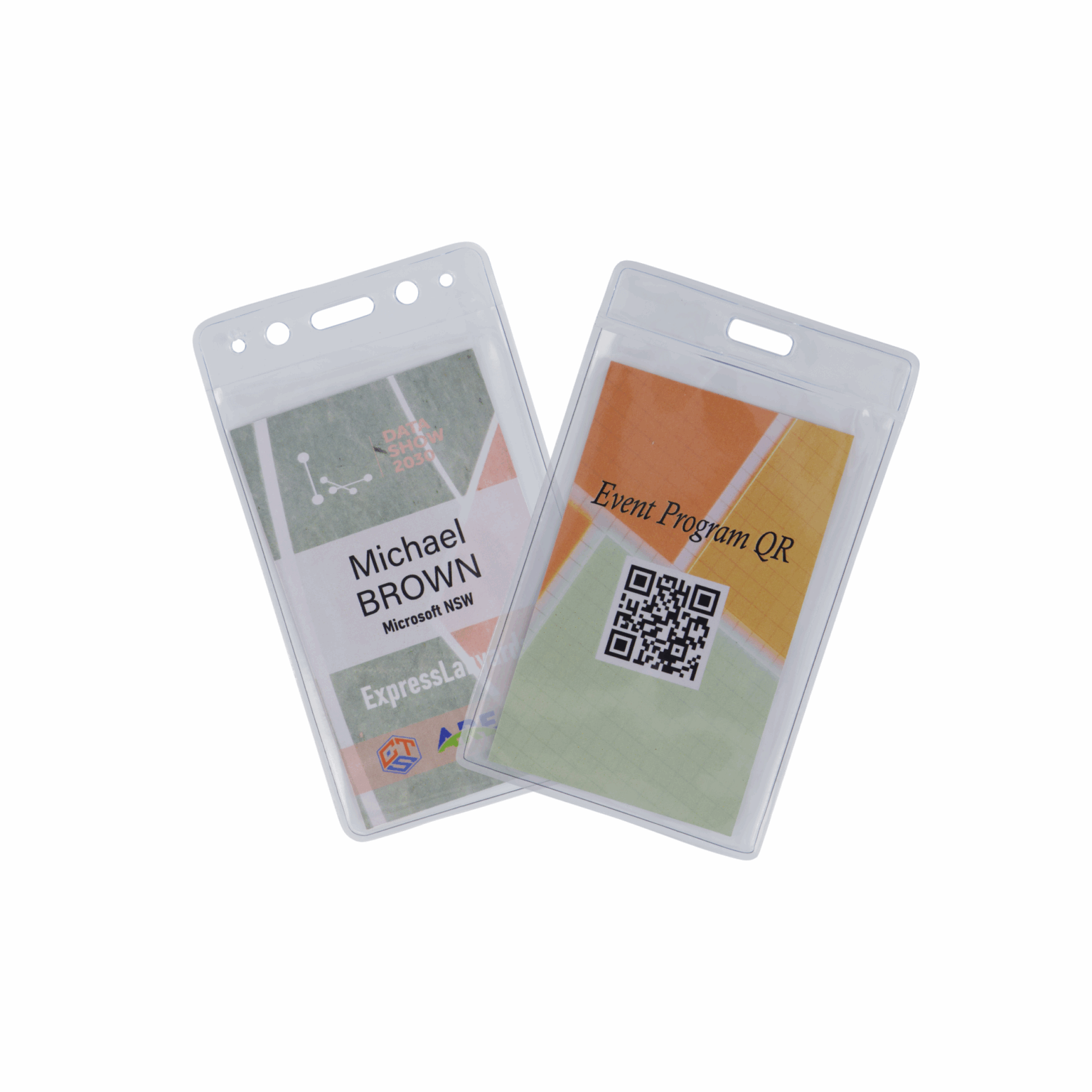 Conference Name Tag Holders | Custom Event Badges