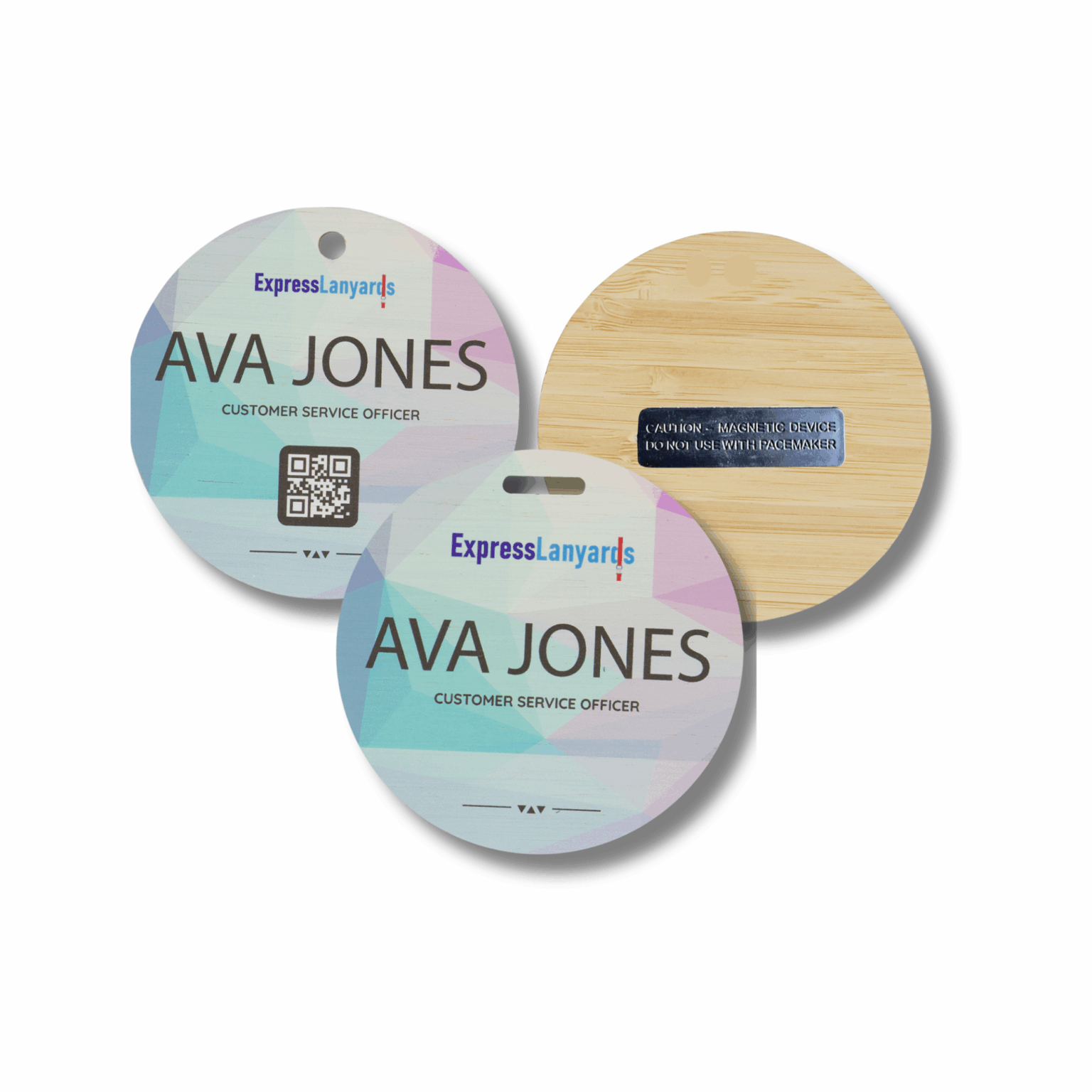 Event Badges and Conference Name Tags | Express Lanyards